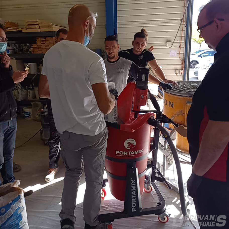 PortaMix Mega Hippo GEN2 Mengstation | Decovan Machines