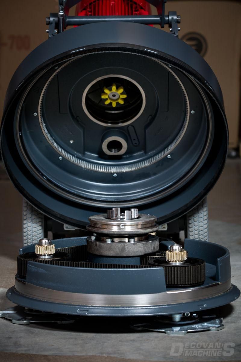 Scanmaskin World Series 32 propane - Planetary triple head grinder | Decovan Machines